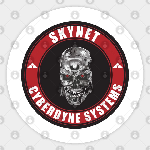 Cyberdyne Terminator Systems Skynet - Skynet - Sticker | TeePublic