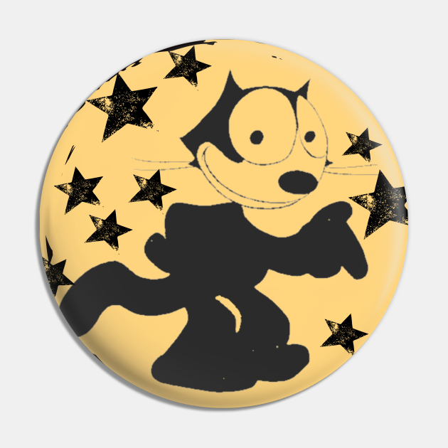 Vintage Felix the cat - Felix The Cat Vintage - Pin | TeePublic
