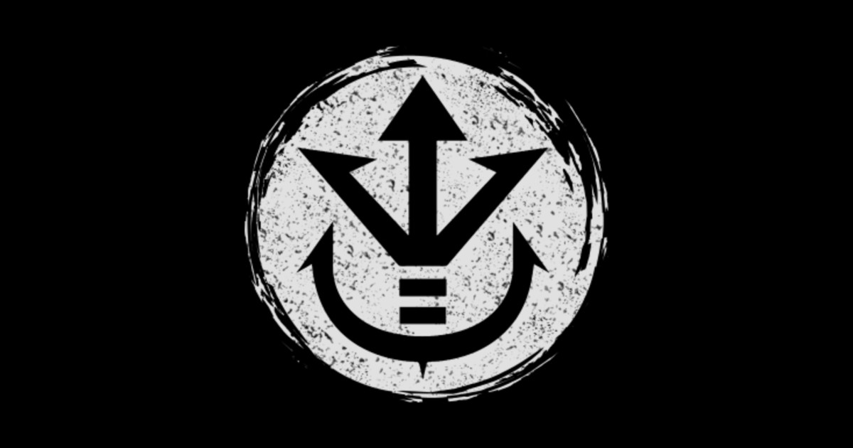Vegeta Symbol - Super Saiyan - Sticker | TeePublic
