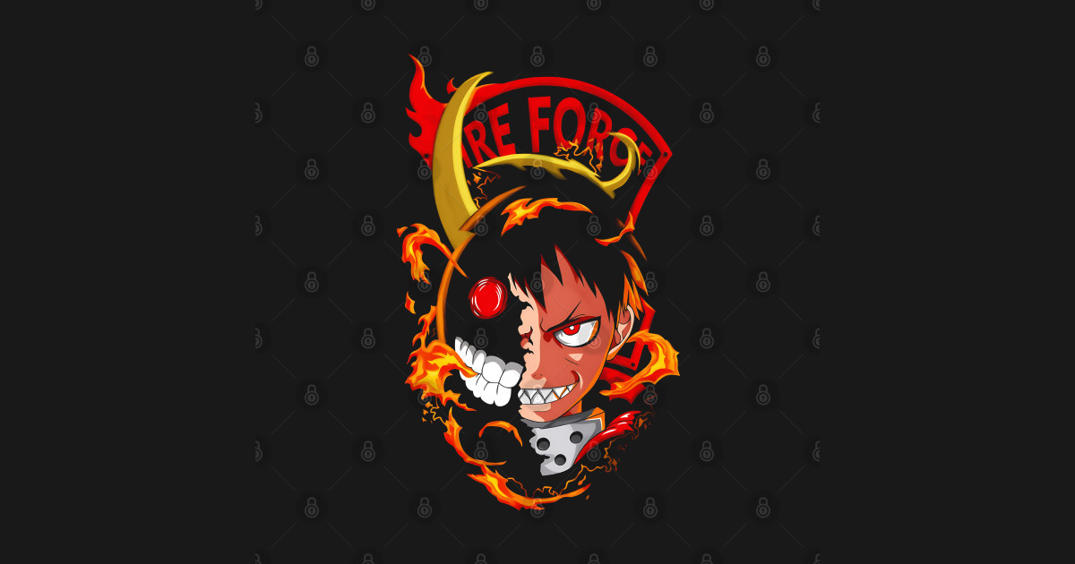 fire force shinra - Fire Force - T-Shirt | TeePublic