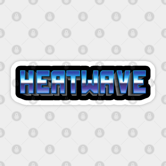 HEATWAVE 2023 LOGO #1 - Music - Sticker | TeePublic