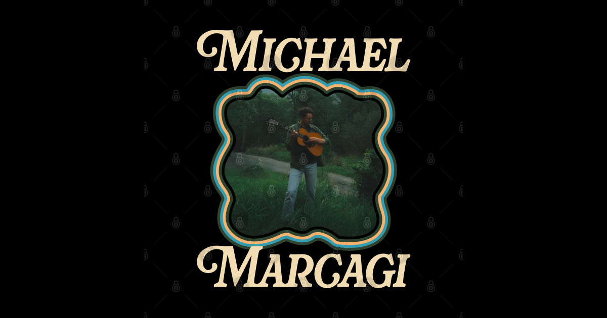 Michael Margagi - Singing On Forest - Musician - Sticker | TeePublic
