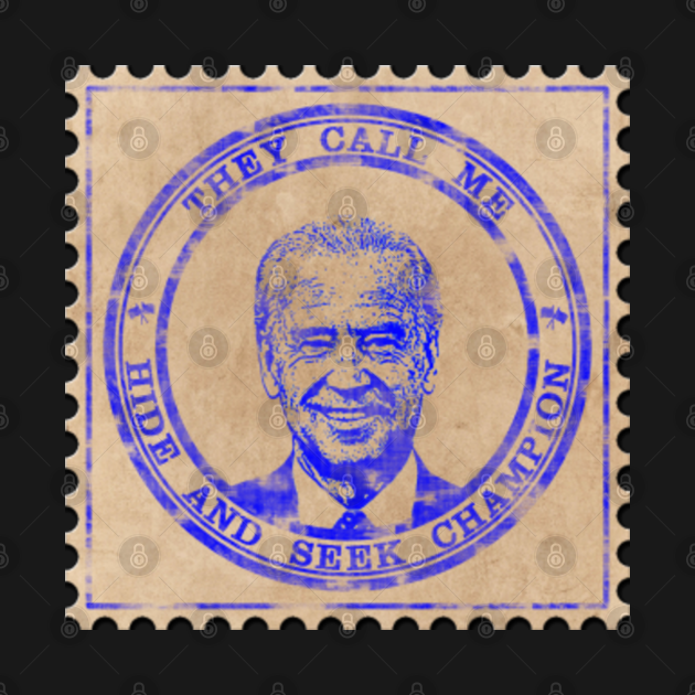 Joe Biden Funny Postage Stamp - Joe Biden - T-Shirt | TeePublic