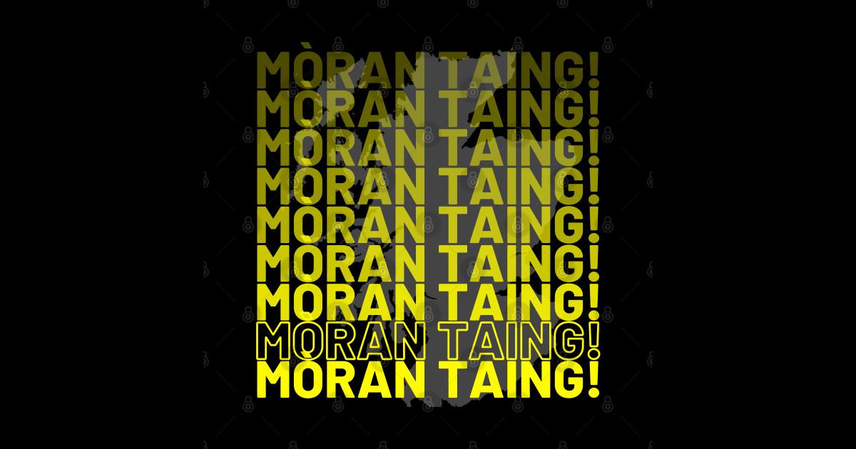 mòran taing! Many Thanks in Scottish Gaelic - Many Thanks - Sticker ...