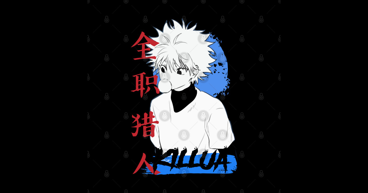 Killua Zoldyck Hunter x Hunter - Hunter X Hunter - Sticker | TeePublic