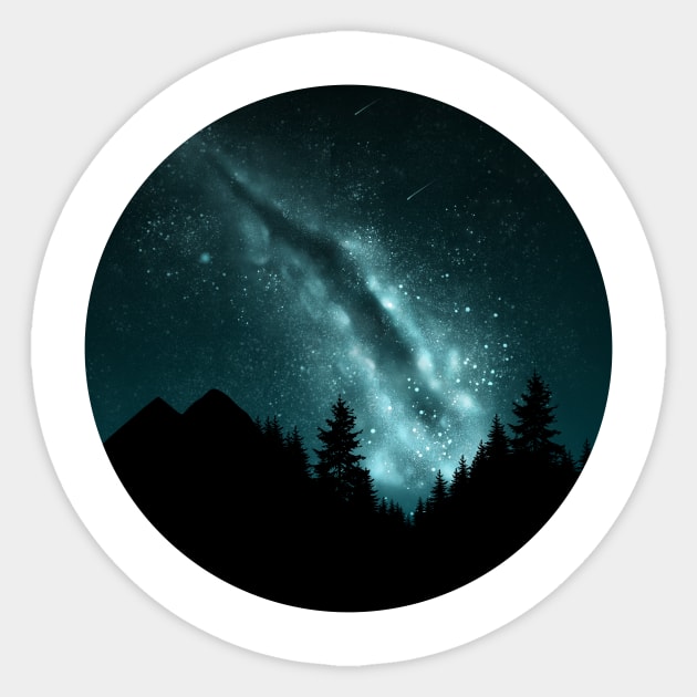 The Milky Way - The Milky Way - Sticker | TeePublic
