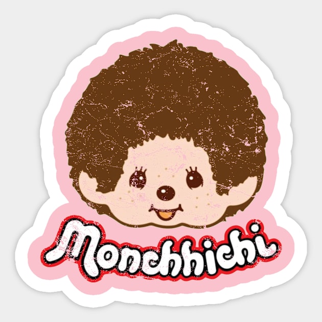 Monchhichi - Monchhichi - Sticker | TeePublic