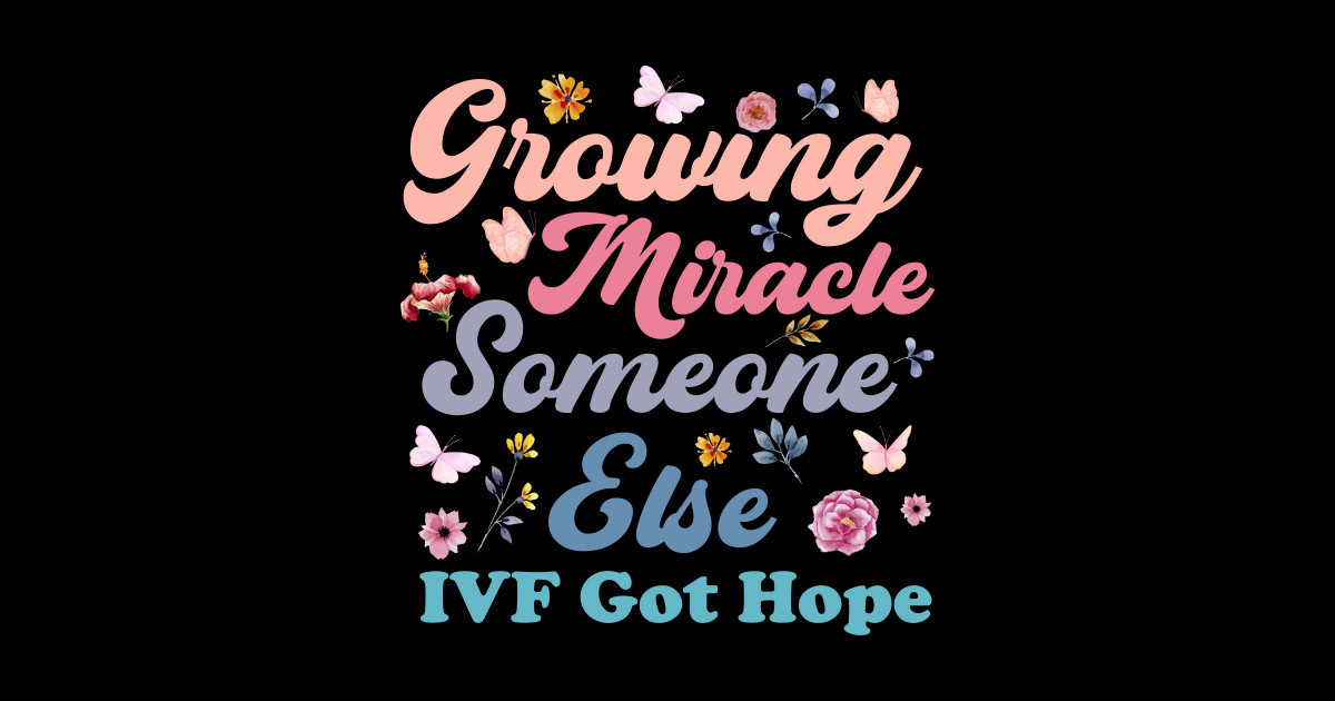 Surrogate Mom Surrogacy Pregnancy IVF Transfer Day - Ivf - Sticker ...