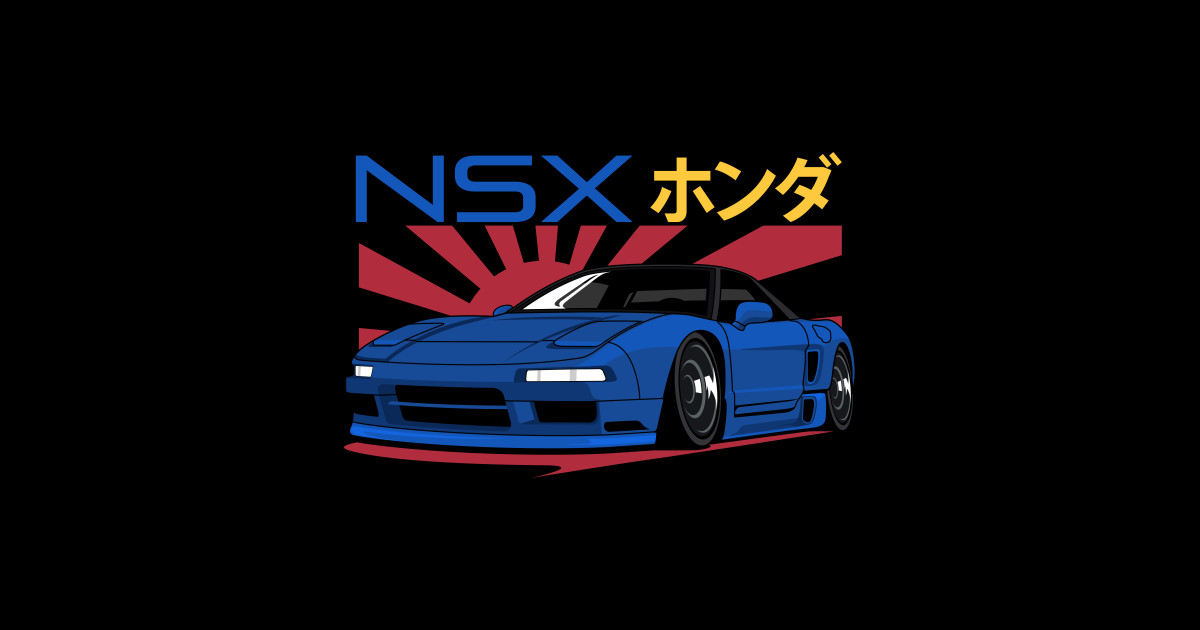 NSX Acura JDM Cars - Nsx - Sticker | TeePublic