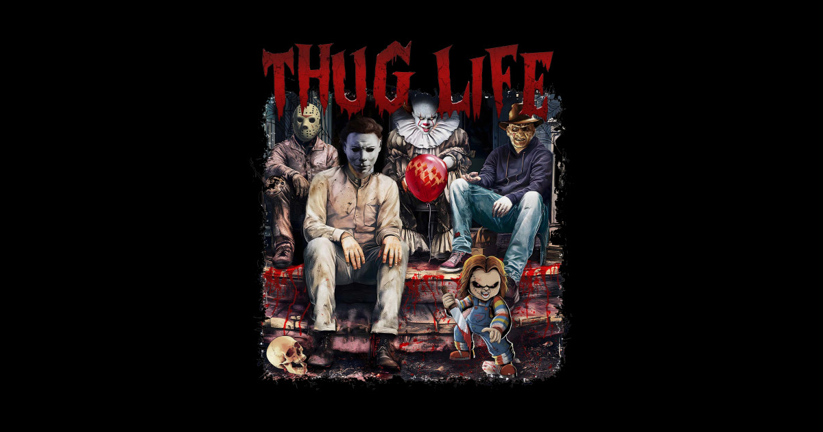 Cartoon Halloween Nightmare Thug Life, Movie Character, Trick Or Treat ...