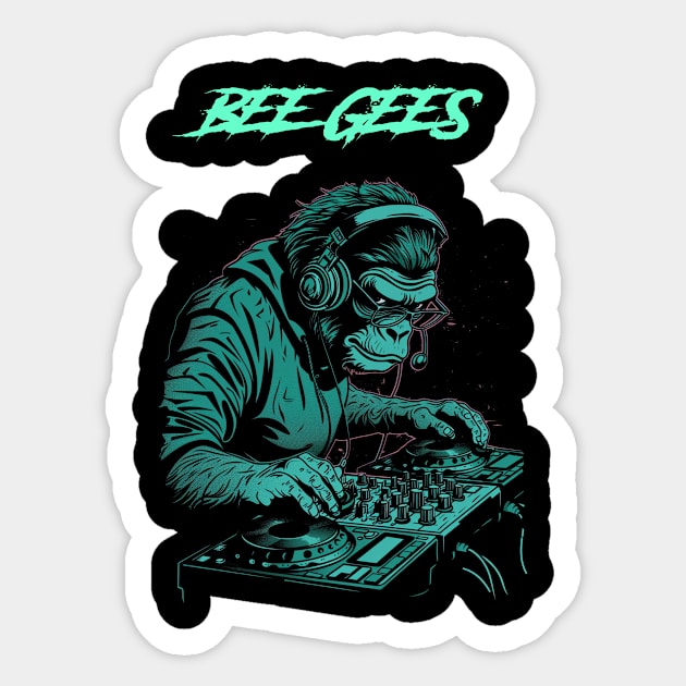 BEE GEES FAN ART - Bee Gees Fan Art - Sticker | TeePublic