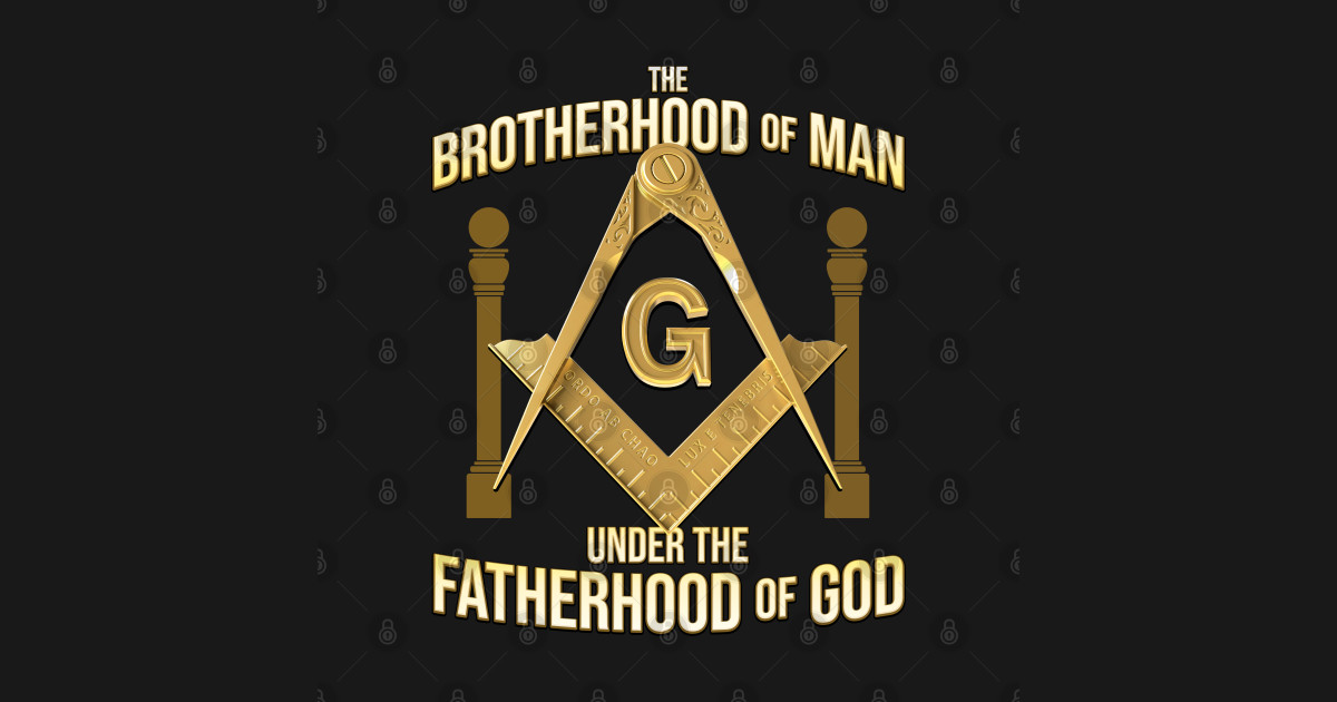 Brotherhood Of Man Masonic Freemason - Masonic - T-Shirt | TeePublic