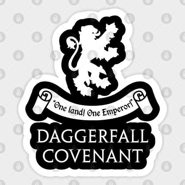 Daggerfall Covenant Banner - Elder Scrolls - Sticker | TeePublic