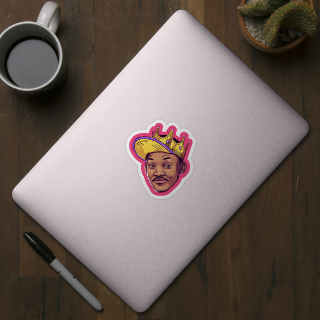 The Fresh Prince of Bel Air - Fresh Prince - Sticker | TeePublic