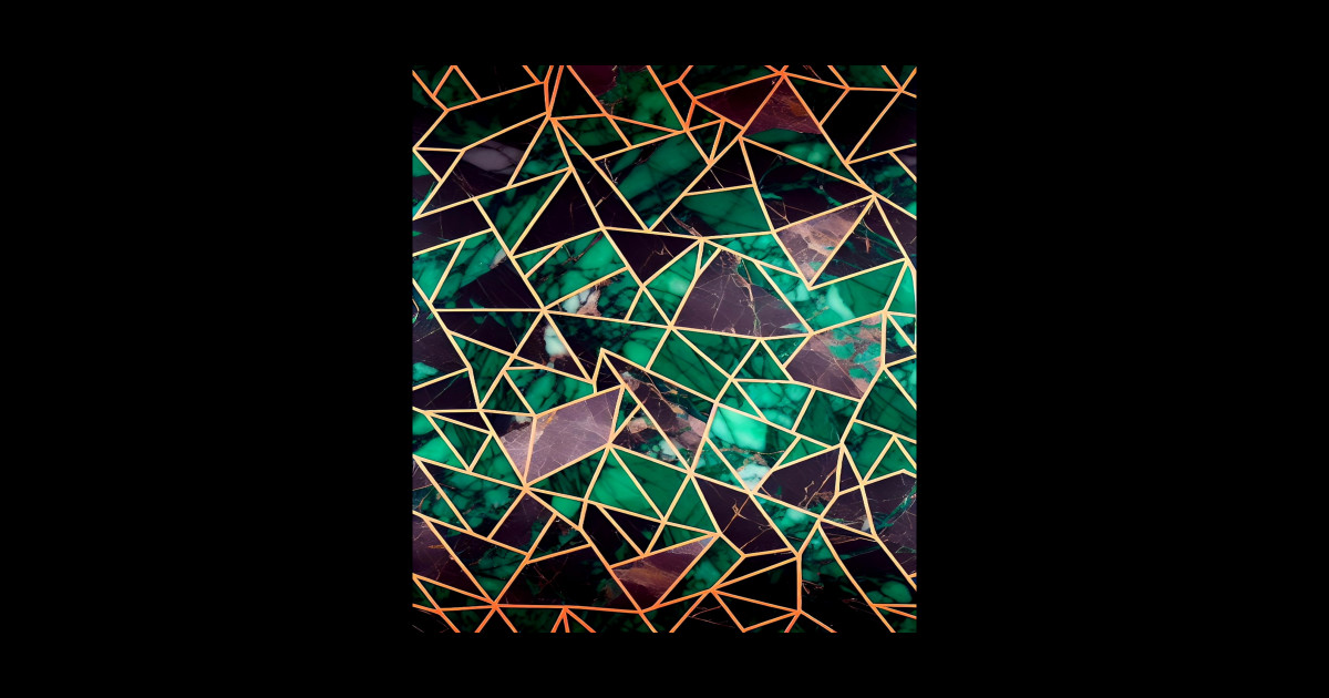 The Archaic Elements. - Elegant Royal Precious Marble - Sticker | TeePublic