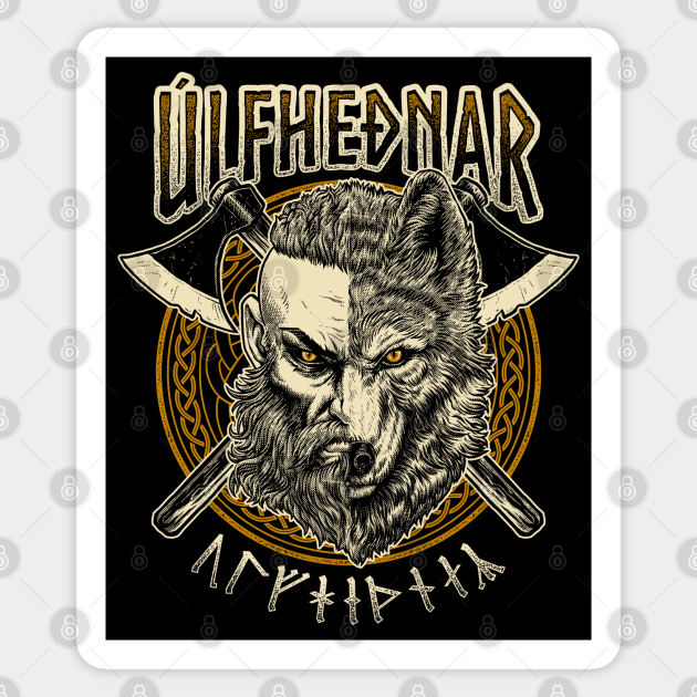 Viking Wolf Ulfhednar Norse Pagan Warrior Ulfhedinn - Viking Warrior ...