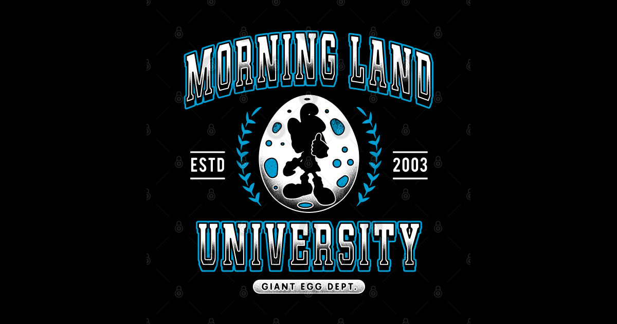 Morning Land University Emblem - Billy Hatcher - Sticker | TeePublic