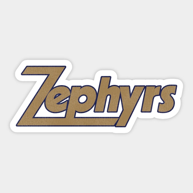 Defunct Chicago Zephyrs Florals Basketball Team - Basketball - Sticker ...