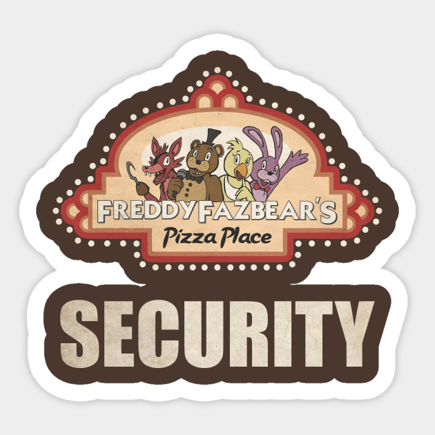 Five Nights at Freddy's - FNAF - Freddy Fazbear's Pizza Security ...