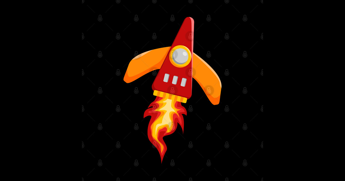 Spacecraft - Spacecraft Rocket - Sticker | TeePublic