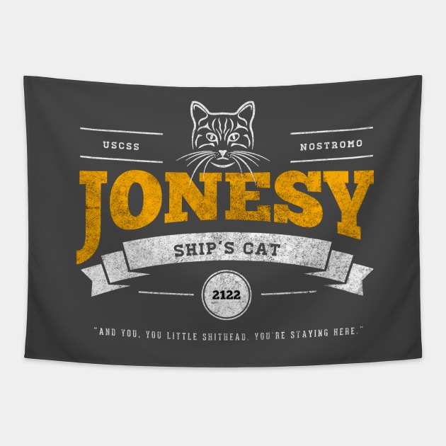 Jonesy (Ripley's cat) - Movies - Tapestry | TeePublic