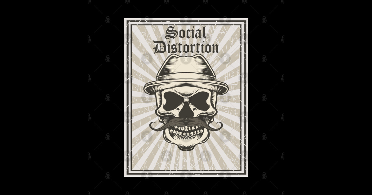 social distortion punk - Social Distortion - Sticker | TeePublic