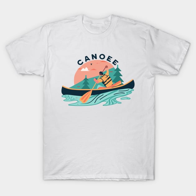Canoe - Canoe - T-Shirt | TeePublic