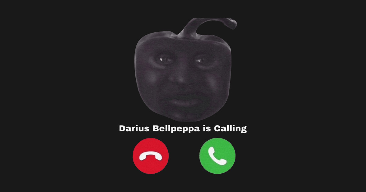 Darius Bellpeppa Is Calling - Darius Bellpeppa Is Calling - T-Shirt ...