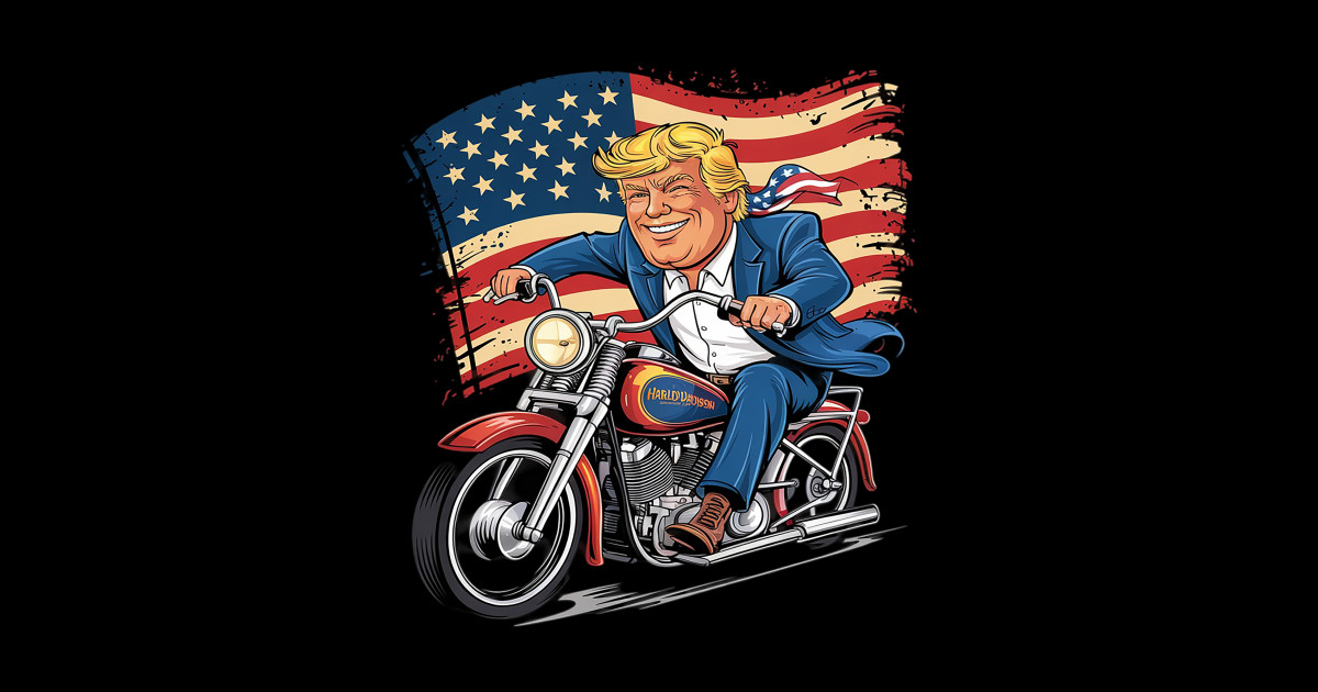 Trump Muscle 4th Of July 2025 American Flag Biker Gift - Trump Muscle ...