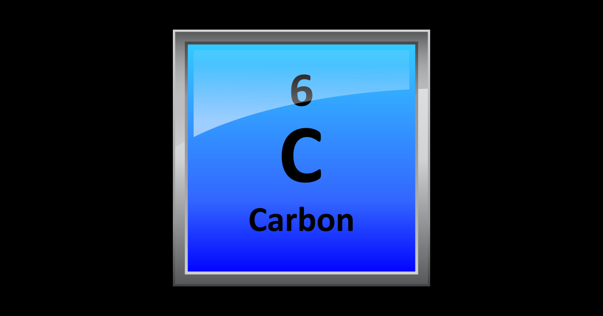 Carbon Element Tile - Periodic Table - Carbon - Sticker | TeePublic