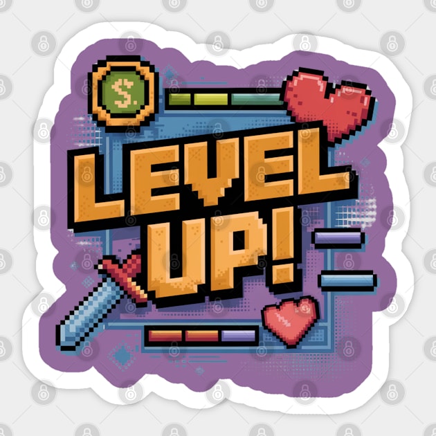 Roblox - Level Up - Roblox Kids - Sticker | TeePublic