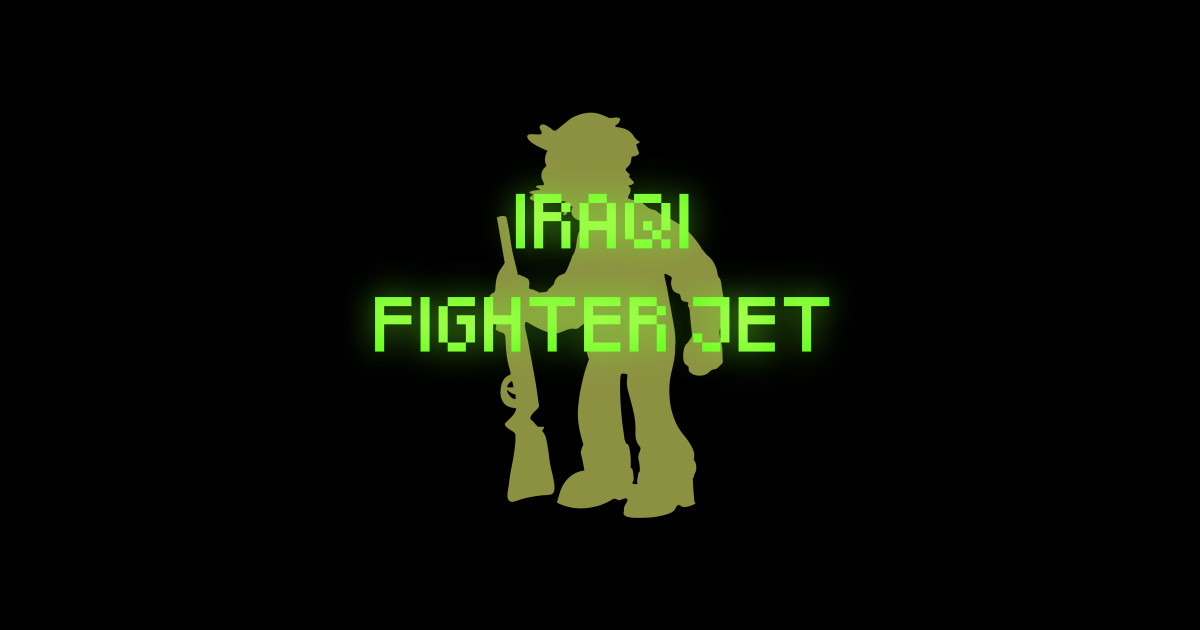 Willie the Iraqi Fighter Jet - The Simpsons - Sticker | TeePublic