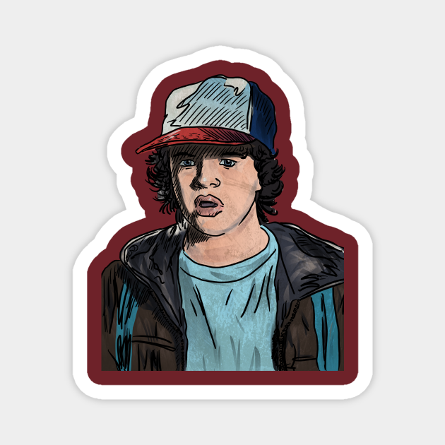 Dustin | Stranger Things - Stranger Things - Magnet | TeePublic