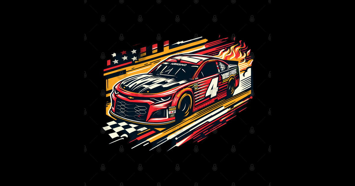 Nascar - Nascar - Sticker | TeePublic