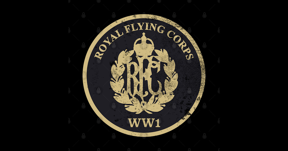 Royal Flying Corps - British Military Aviation Ww1 - Sticker | TeePublic