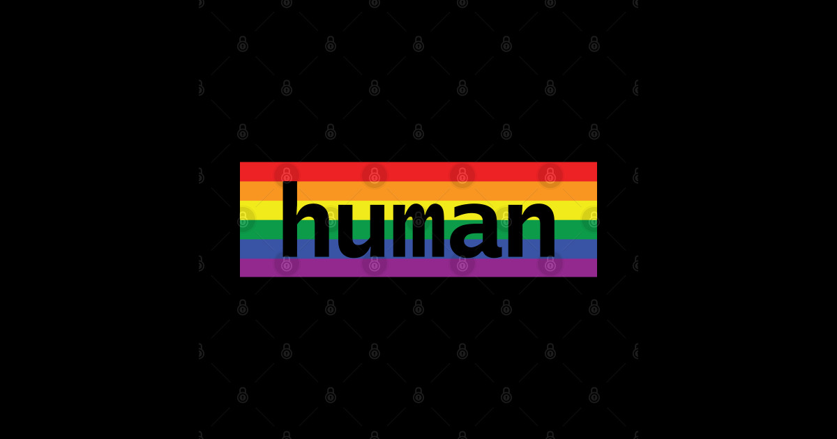 Pride Human - Pride - Sticker | TeePublic