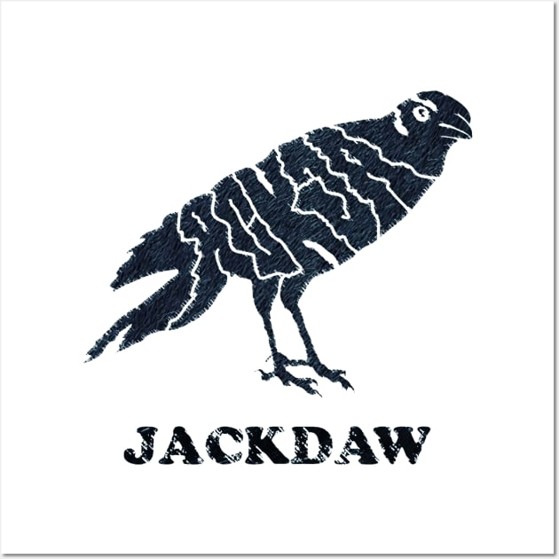 JACKDAW Logo Font - Jackdaw - Posters and Art Prints | TeePublic