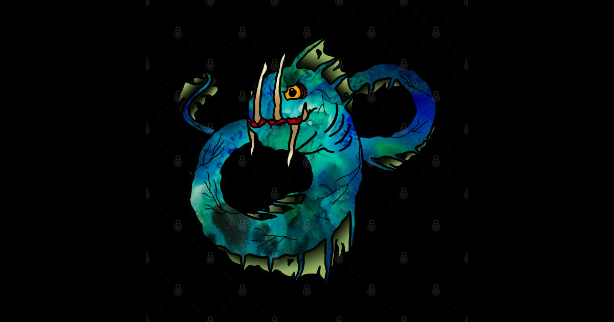 Sea Serpent - Snake - Sticker | TeePublic