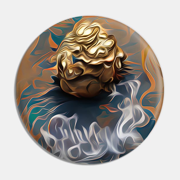 Bronze Bulging Puff Flashing Nug Bud Weed Cannabis - 420 - Pin | TeePublic