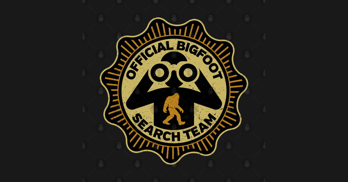 Bigfoot Official Search Team - Bigfoot - T-Shirt | TeePublic
