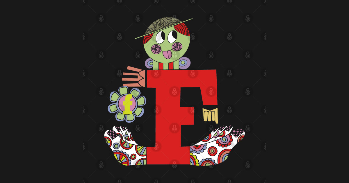 The Letter People: Mr. F - Letter People - T-Shirt | TeePublic