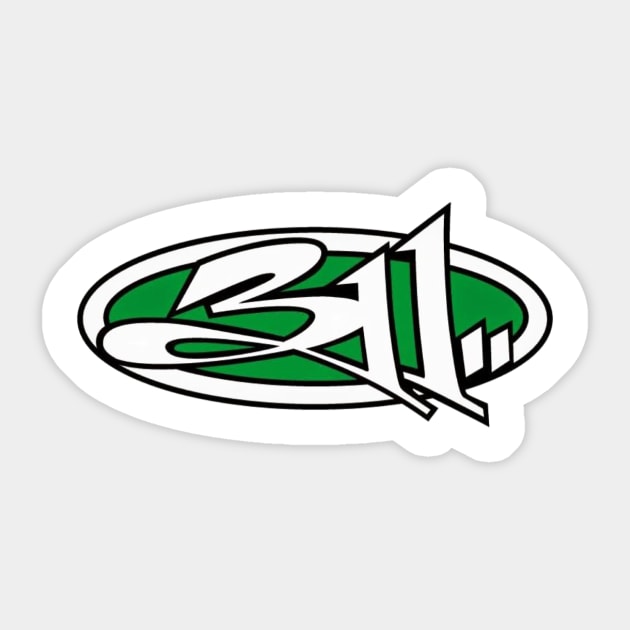 311 band art - Band - Sticker | TeePublic
