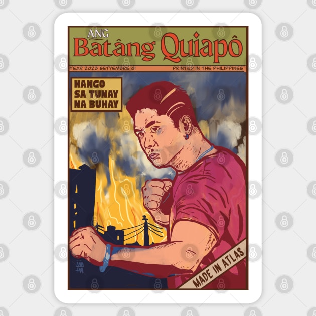 BOY QUIAPO FILIPINO PINOY COMICS - Adobo - Sticker | TeePublic