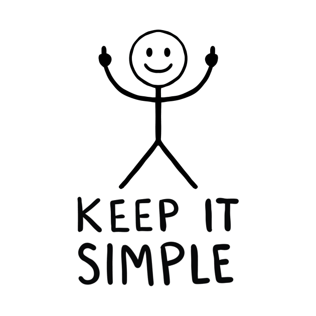 Middle finger stick figure - Middle Finger - T-Shirt | TeePublic