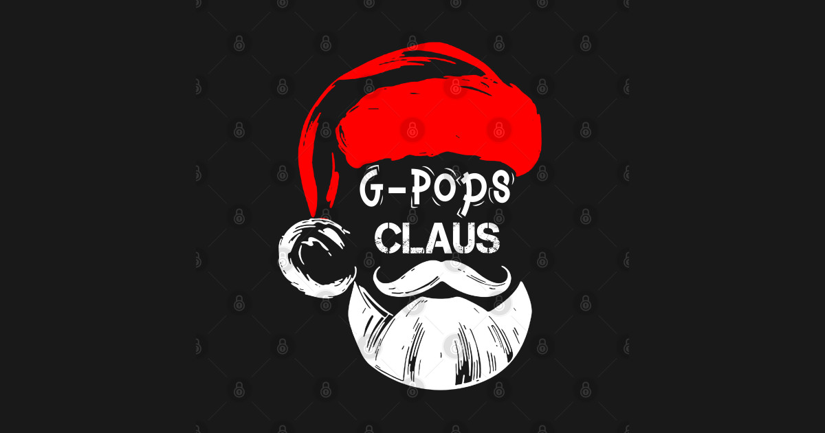 Cute Santa Claus Xmas G-pops Gpops Claus Retro Merry Christmas And ...