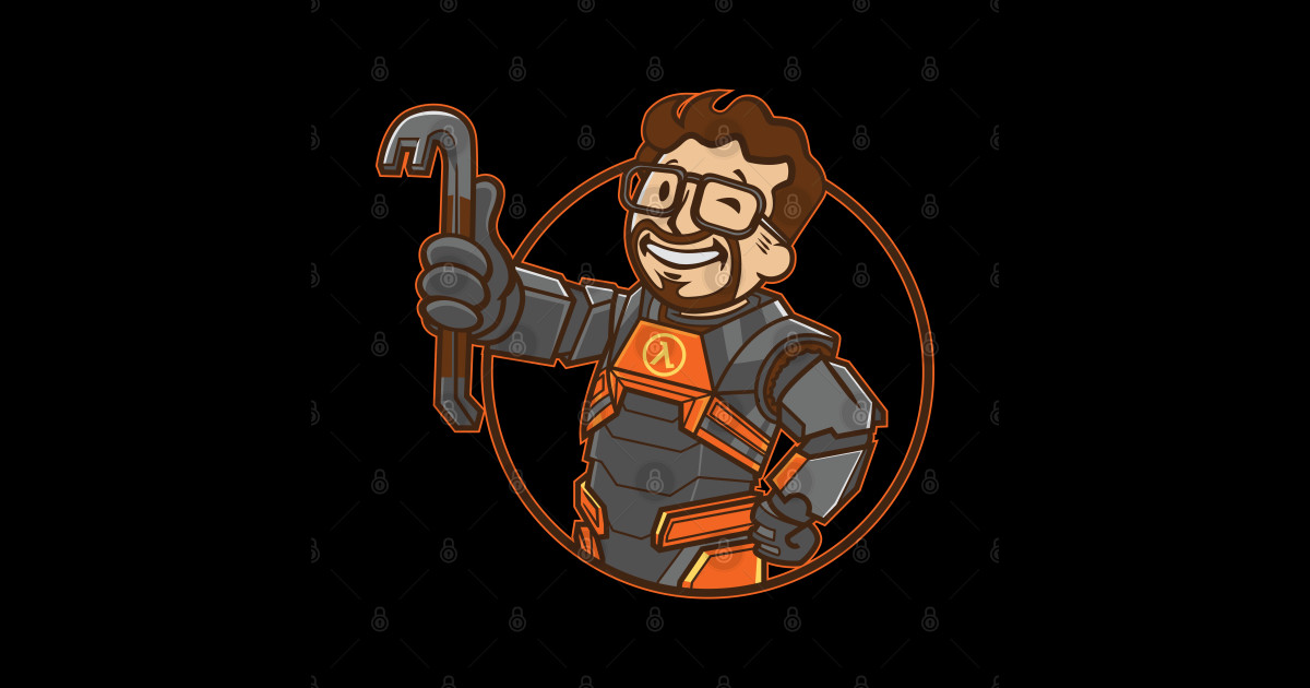 Lambda Boy - Half Life - Sticker | TeePublic
