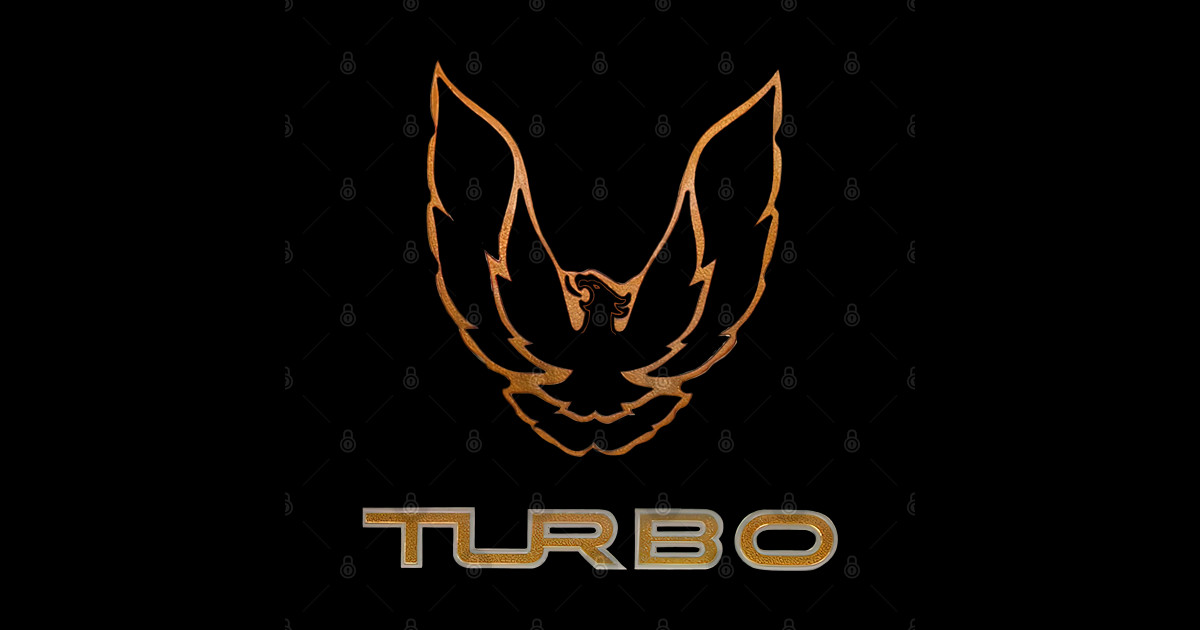 Turbo Trans AM Logo on chest and back - Trans Am - Posters and Art ...