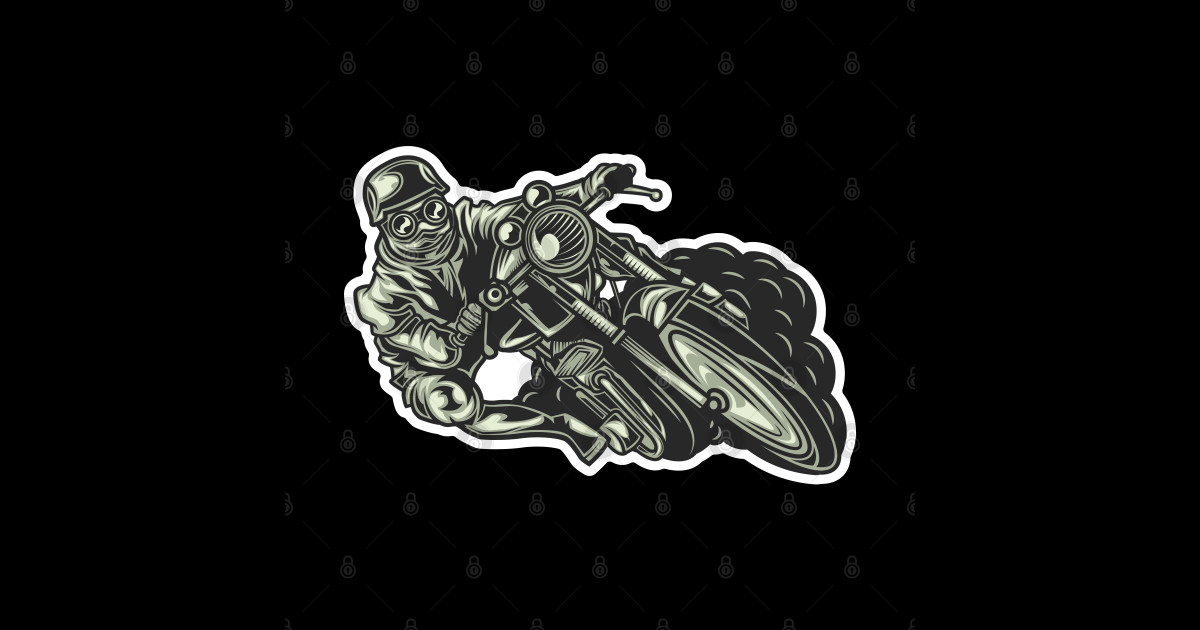 bike race - Bike Race - Sticker | TeePublic