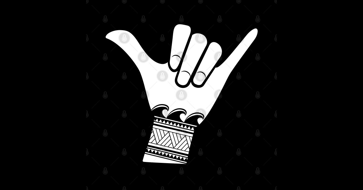 Shaka hand sign - Shaka - Posters and Art Prints | TeePublic