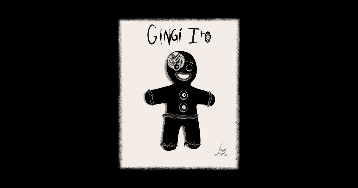 Gingi Ito (white Varient) - Junji Ito - Sticker | TeePublic
